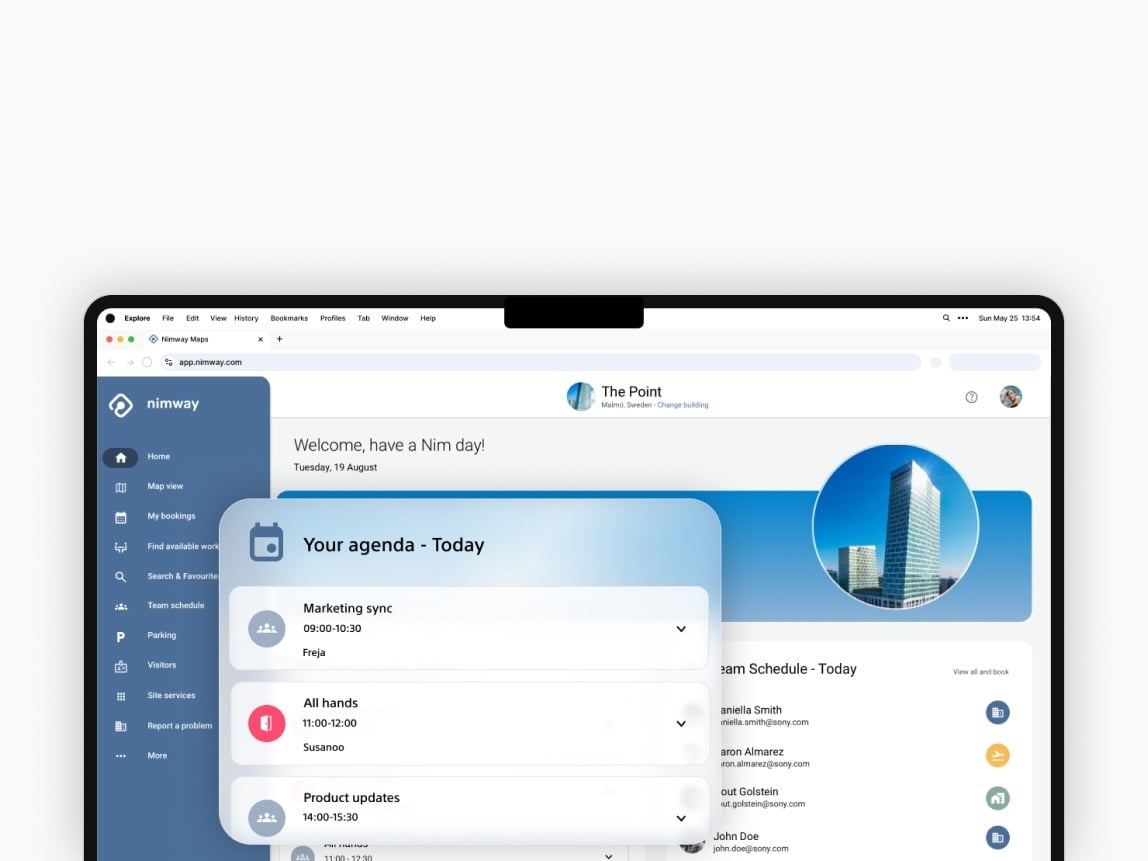 Nimway — Applications for office assistance