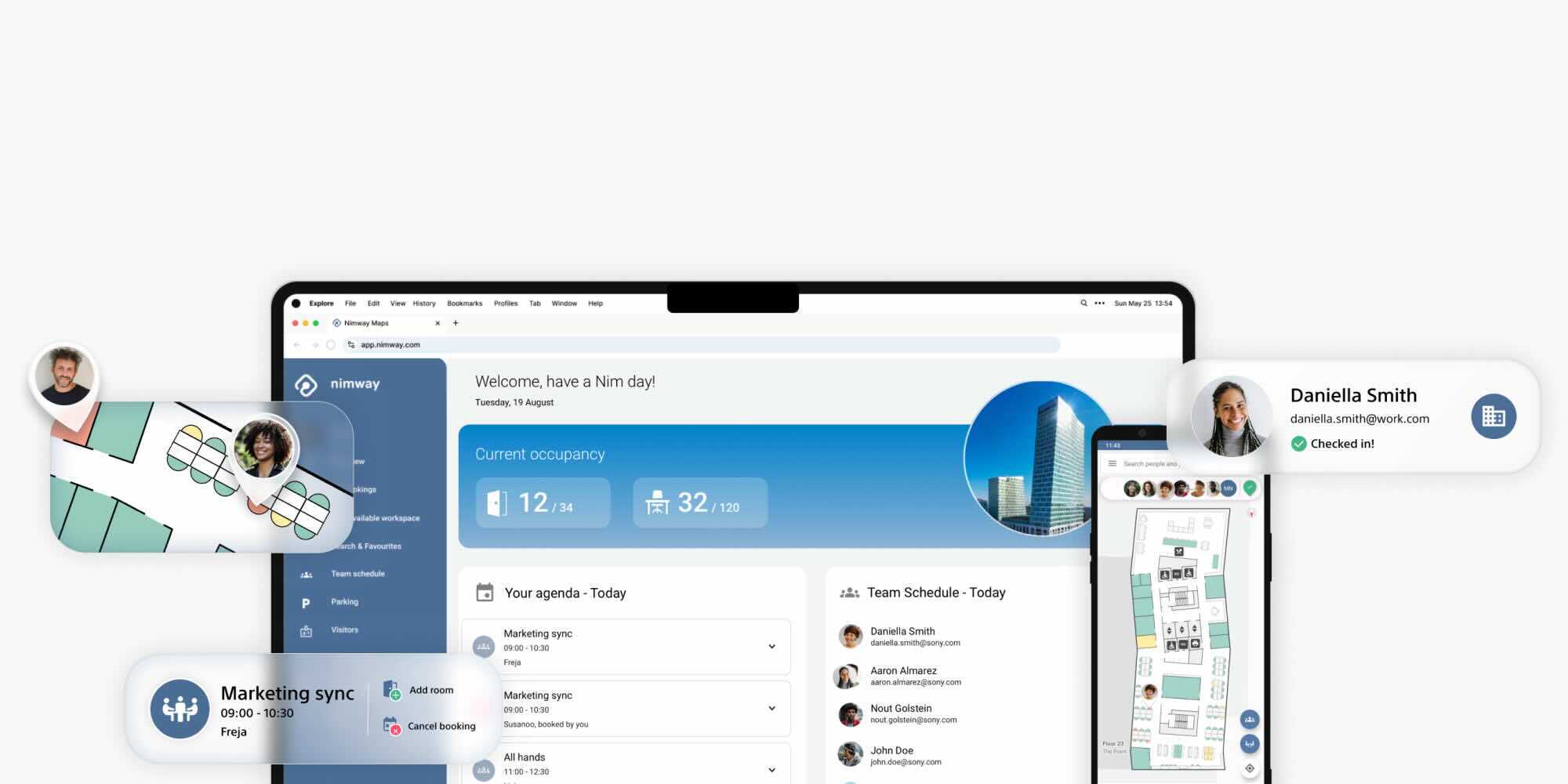Nimway — Applications for office assistance